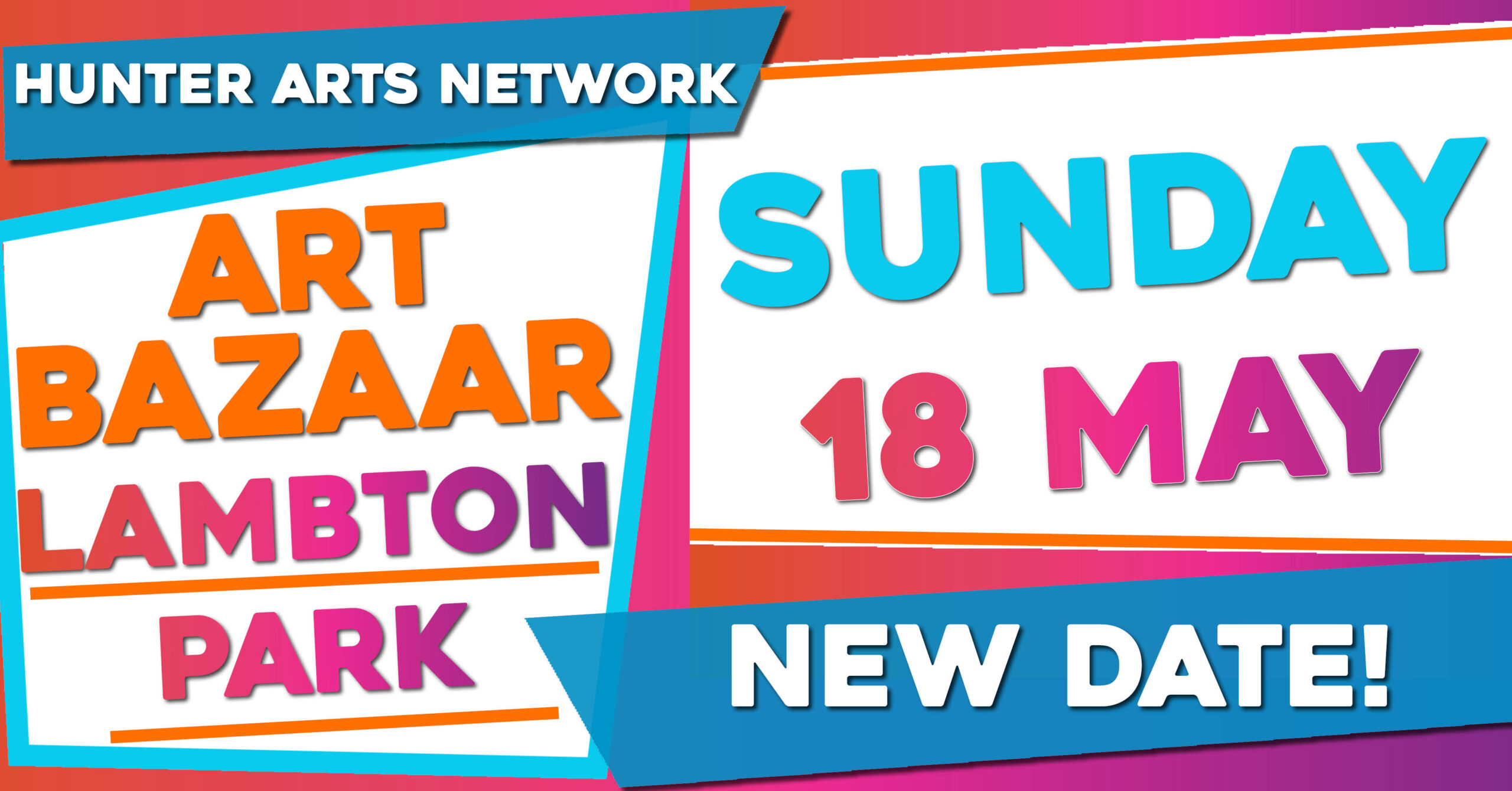 Art Bazaar 18.5.2025 FB EVENT banner – Hunter Arts Network
